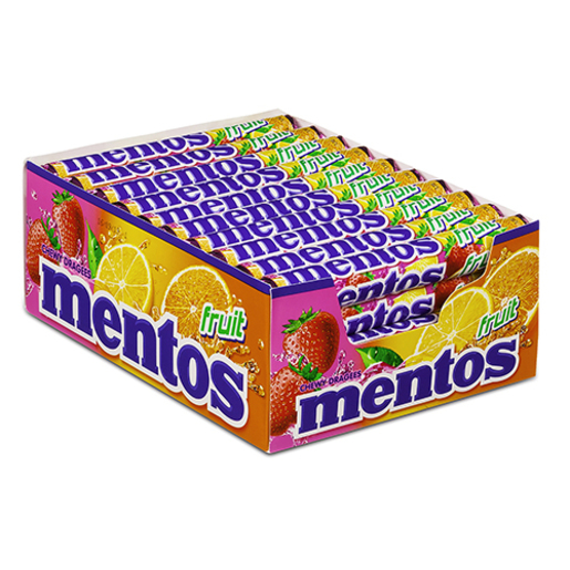Mentos Fruit Rolls - 40 Pack - Buy in Bulk and Save - Gnoo Online