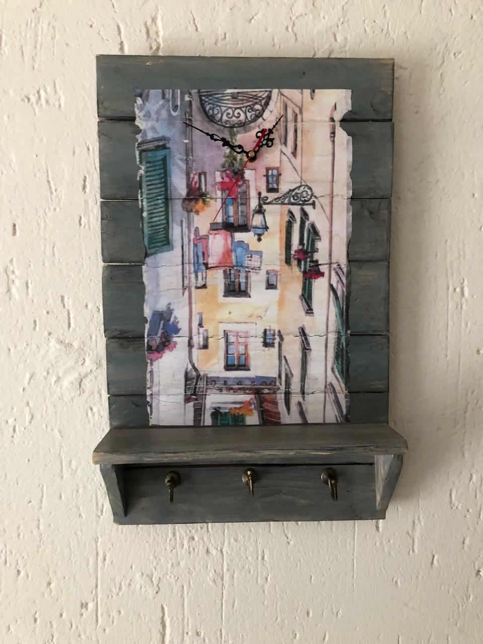 Windows Key Ring Pallet Wood Clock - Gnoo Online